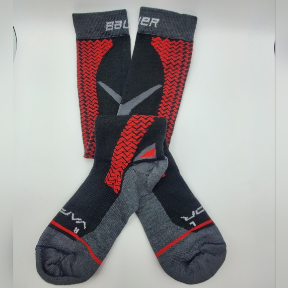 Bauer | Underwear & Socks | Bauer Tall Vapor Ice Hockey Socks Medium Sr ...